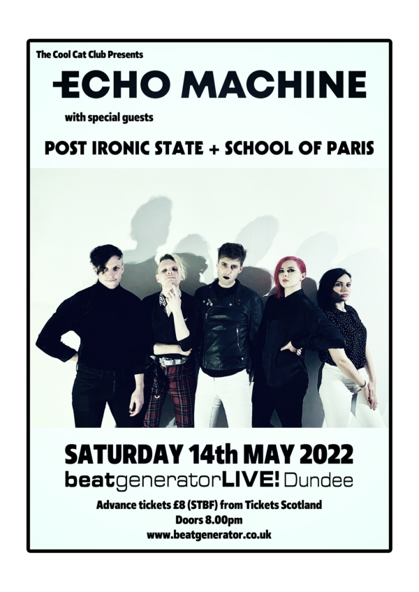 Echo Machine Sat the 14th of May